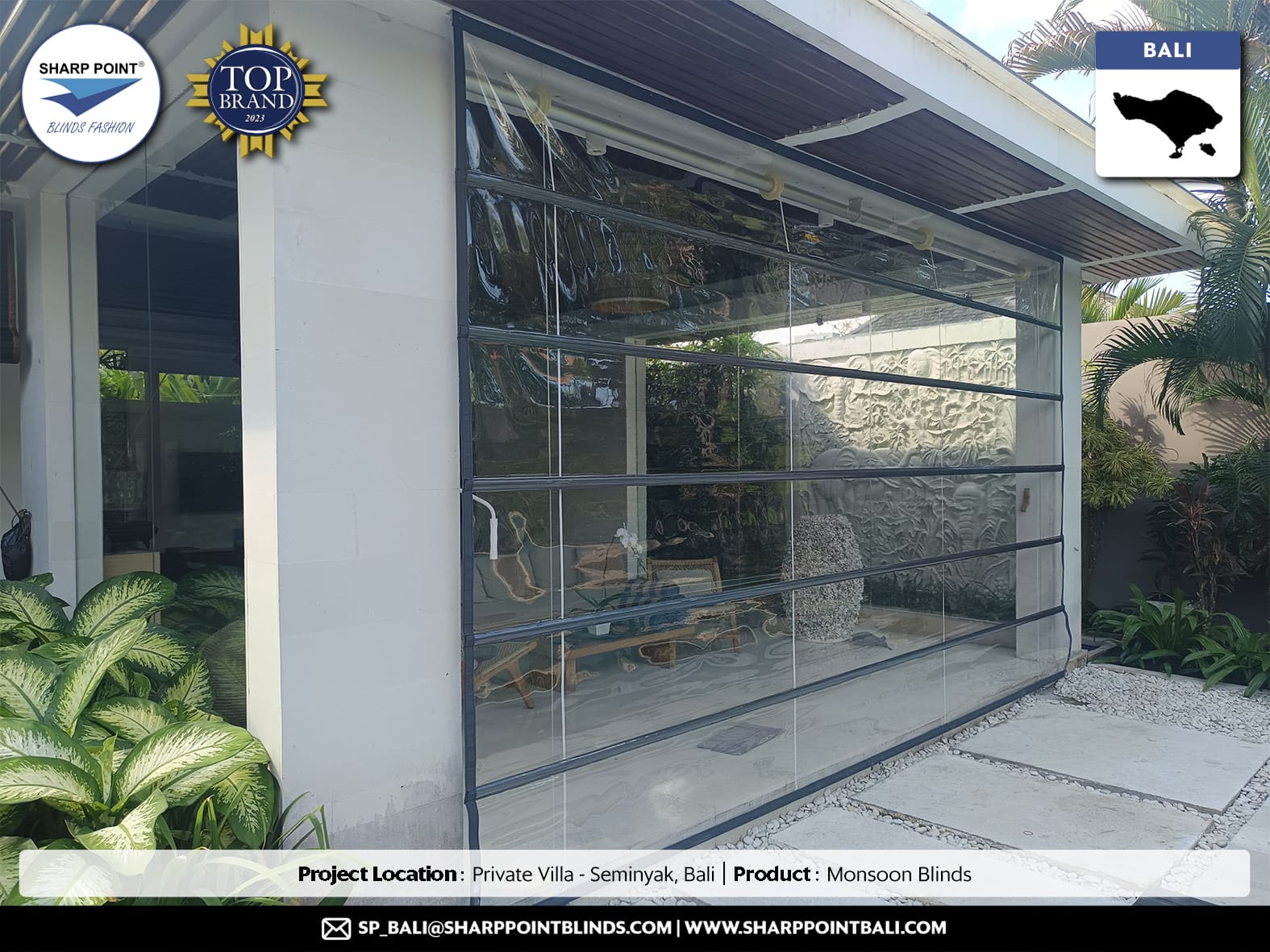 Project Showcase: Monsoon Blinds | Sharp Point Bali